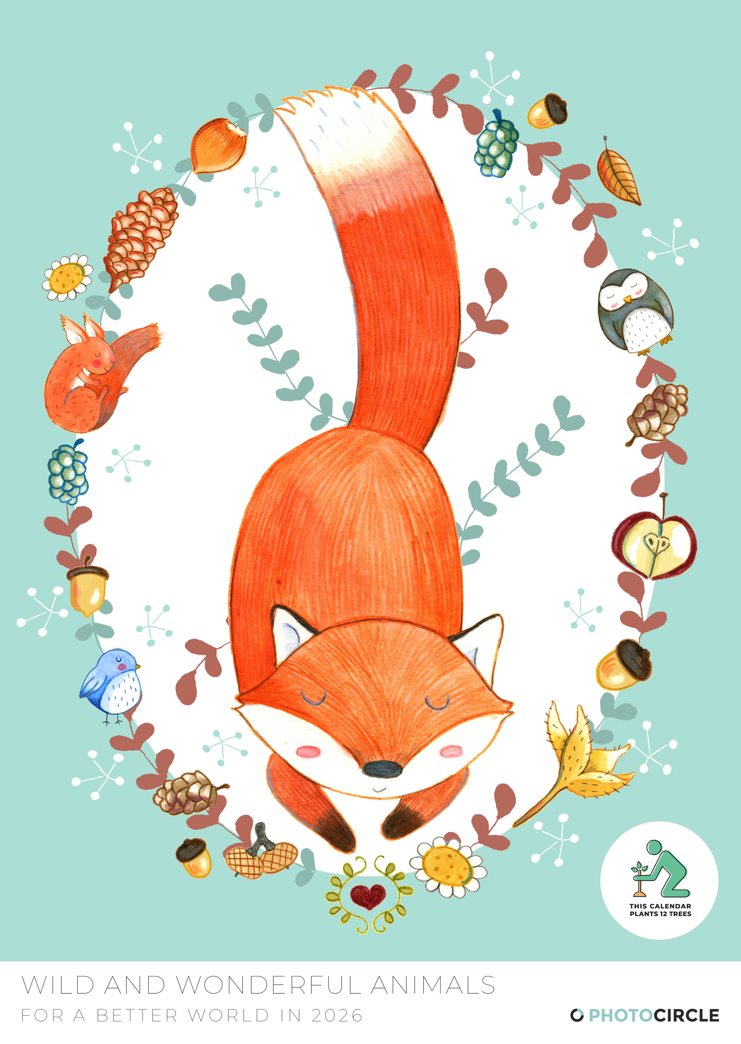 Wonderful Animals 2027 Kids Calendar – Shop Now
