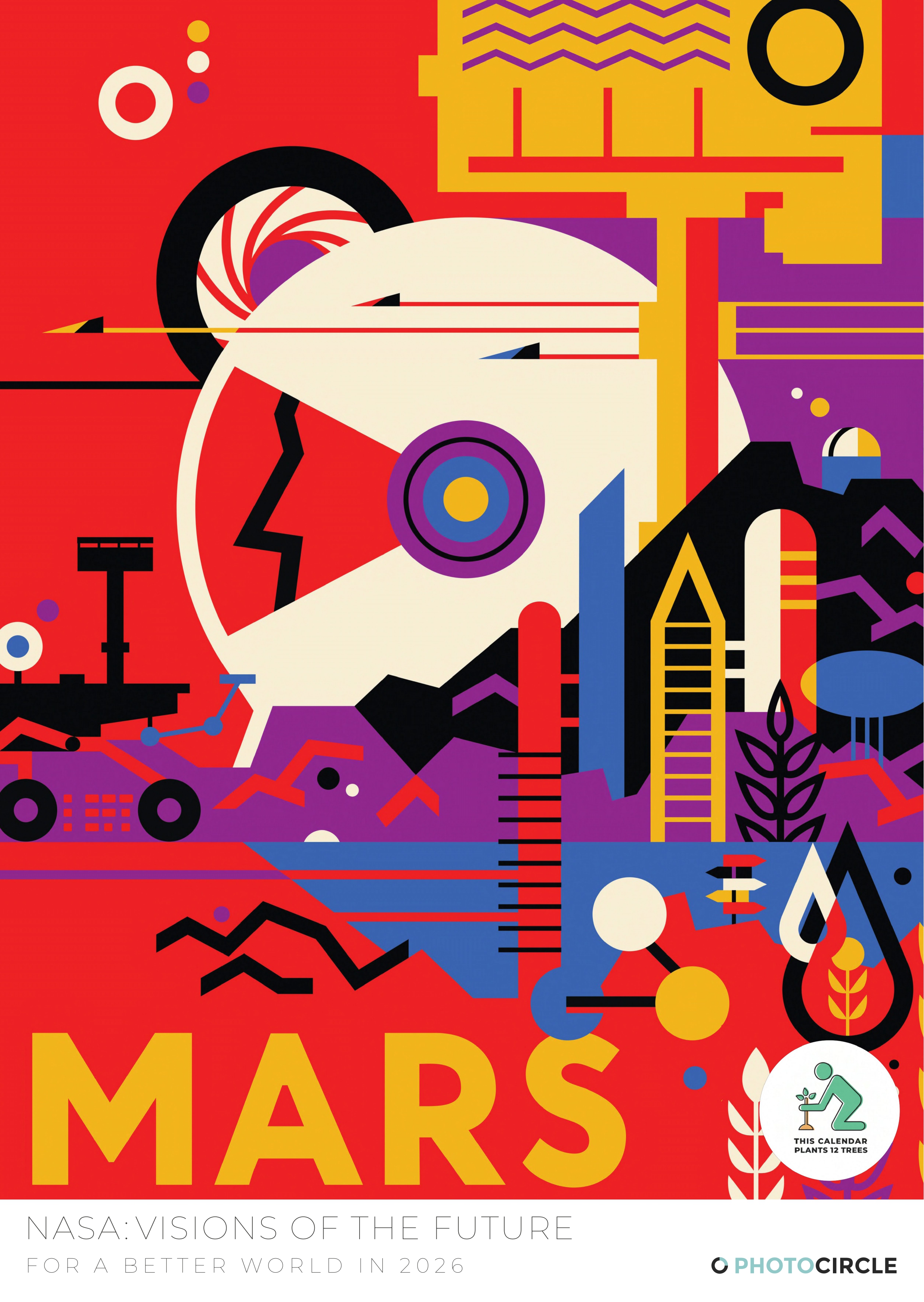 NASA Illustrations Wall Calendar | Shop Now