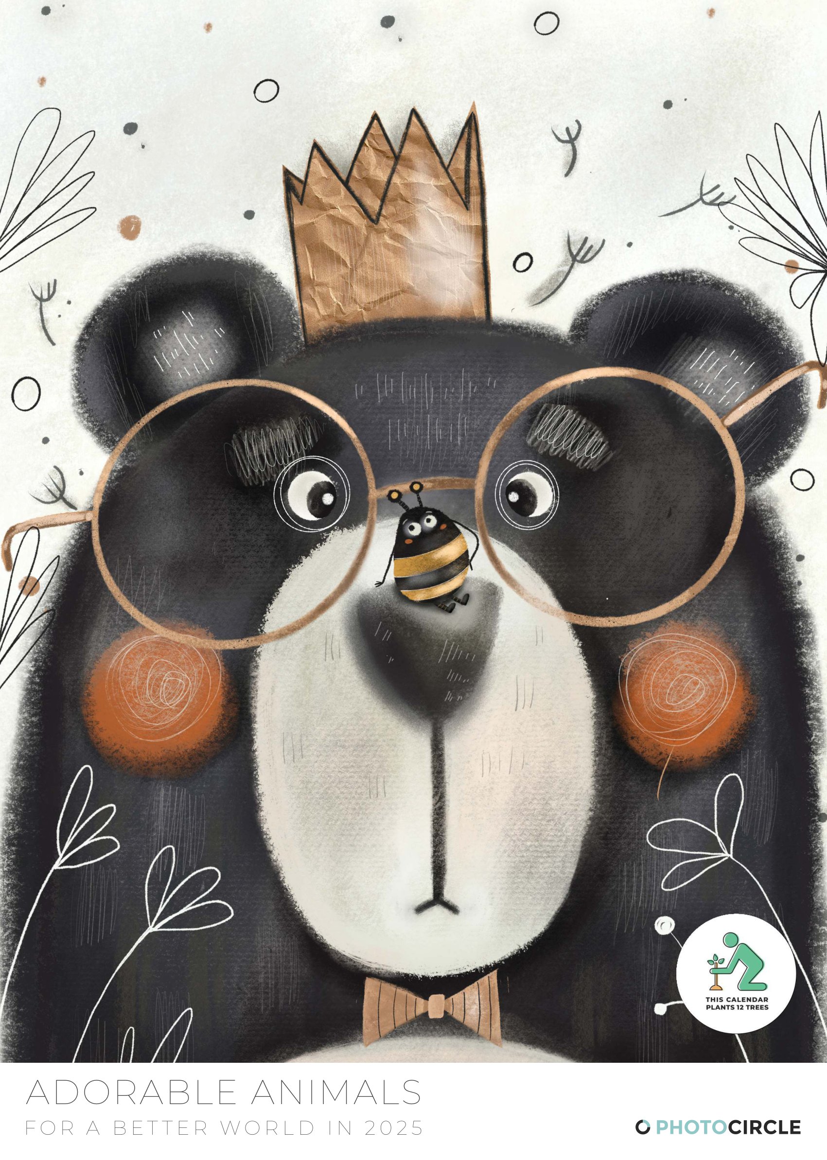 Shop the Adorable Animals Calendar fpr Kids 2025