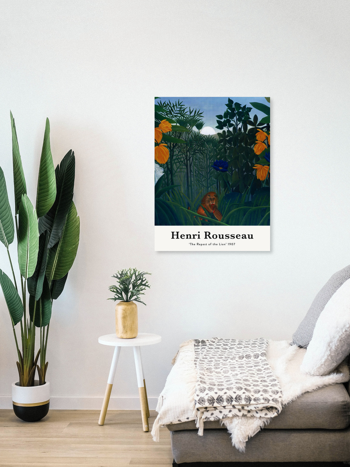 Art Classics - 'The Repast of the Lion by Henri Rousseau' | Photocircle.net