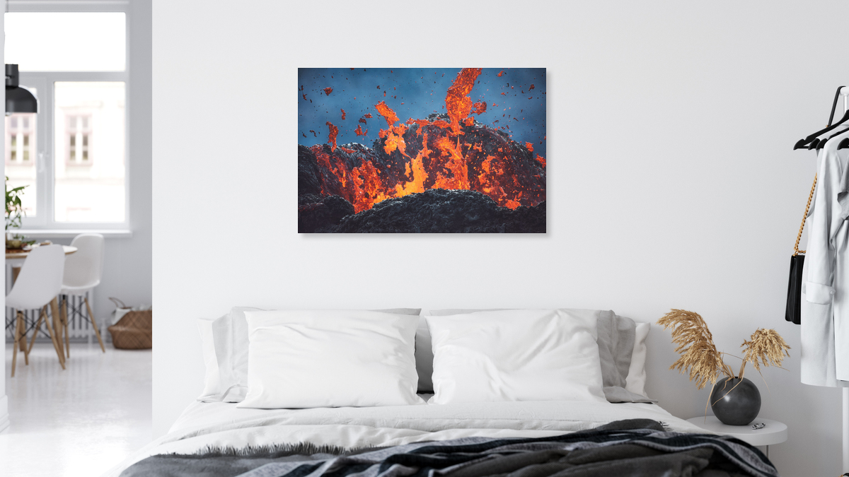 'Island Geldingadalir Lava Nahaufnahme' – Discover the wall art by Jean ...