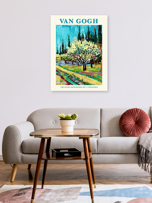 Art Classics - 'Vincent van Gogh: Orchard Bordered by Cypresses ...