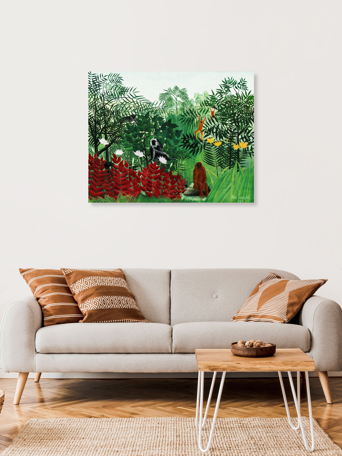 Art Classics - 'Tropical Forest with Monkeys by Henri Rousseau ...