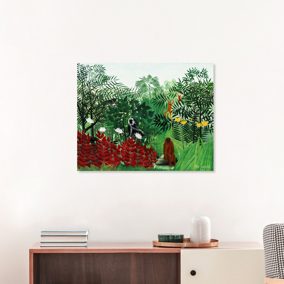 Art Classics - 'Tropical Forest with Monkeys by Henri Rousseau ...