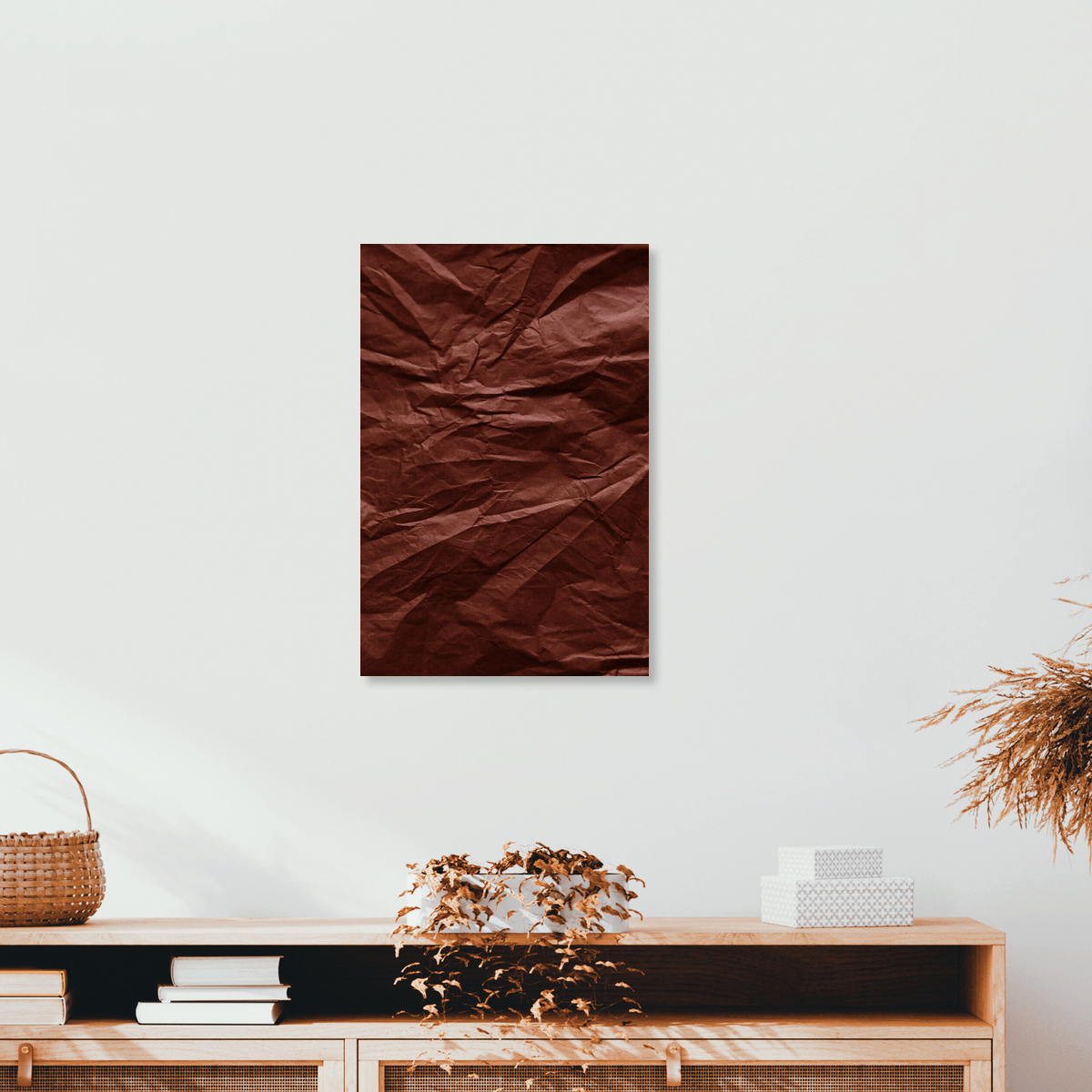 'terra cotta paper LANDSCAPE' – Discover the wall art by Studio Na.hili ...