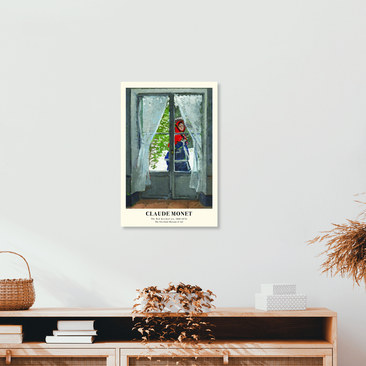 Art Classics wall art - 'Claude Monet: The Red Kerchief' | Photocircle.net
