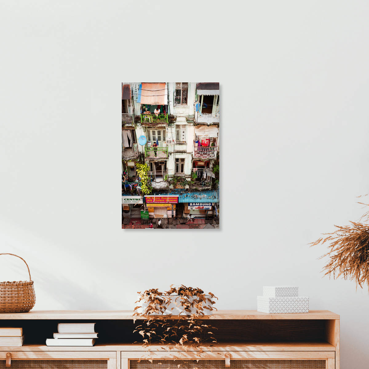 'Myanmar exteriors' – Discover the wall art by Simon Bode now!