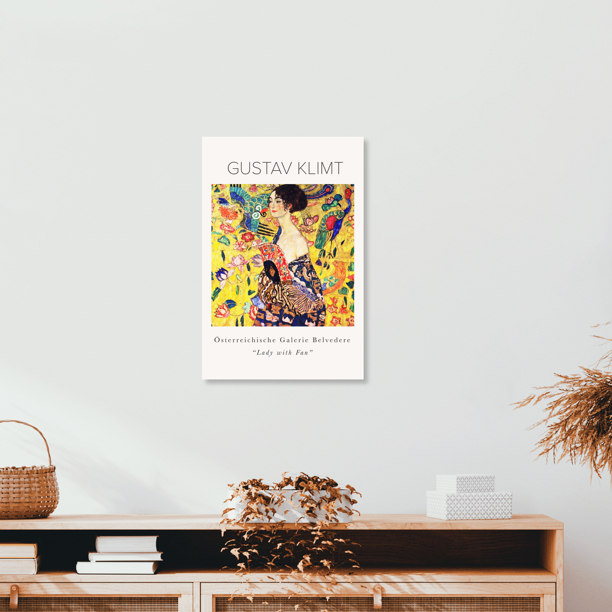 Art Classics - 'Gustav Klimt - Lady with Fan' | Photocircle.net