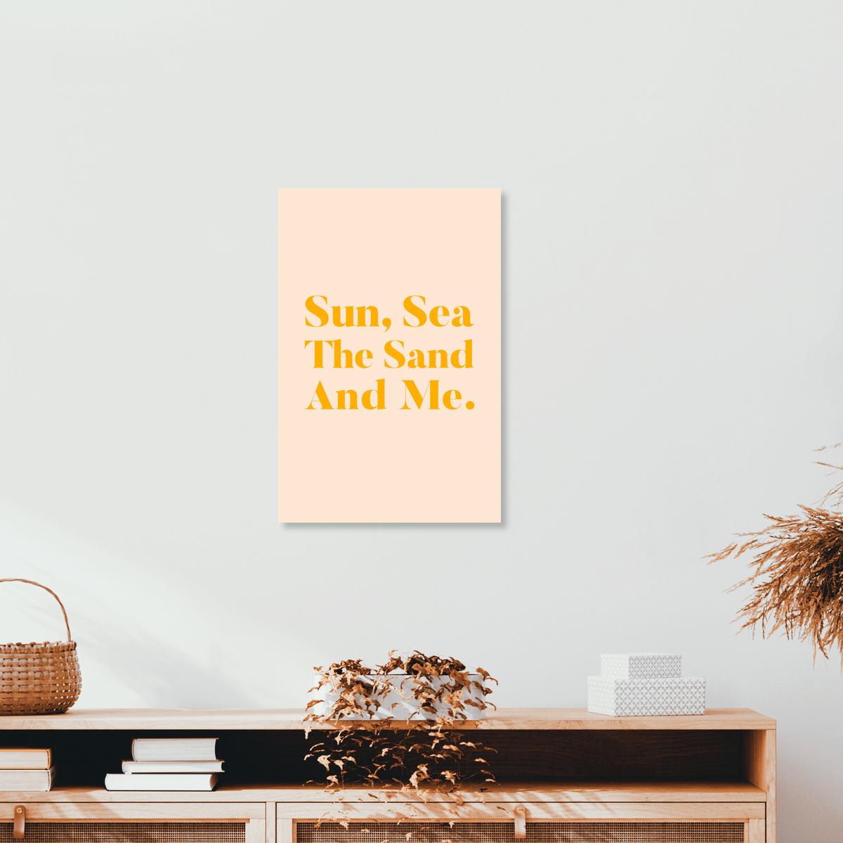 Uma Gokhale wall art - 'Sun, Sea, The Sand & Me' | Photocircle.net