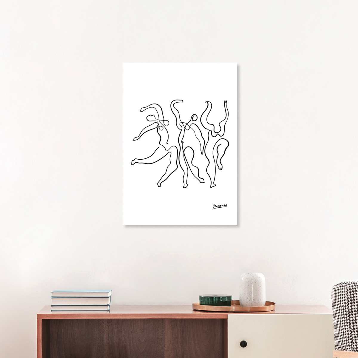 Art Classics - 'Picasso, Group of Dancers b/w' | Photocircle.net