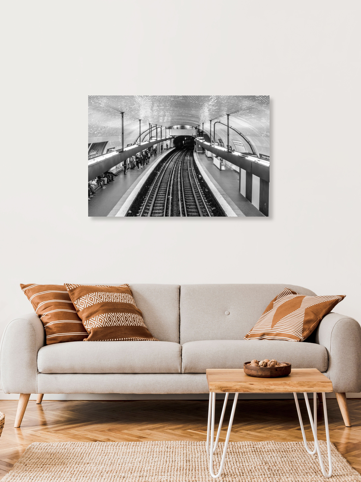 'La Métro III' – Wandbild von Sascha Bachmann jetzt entdecken!