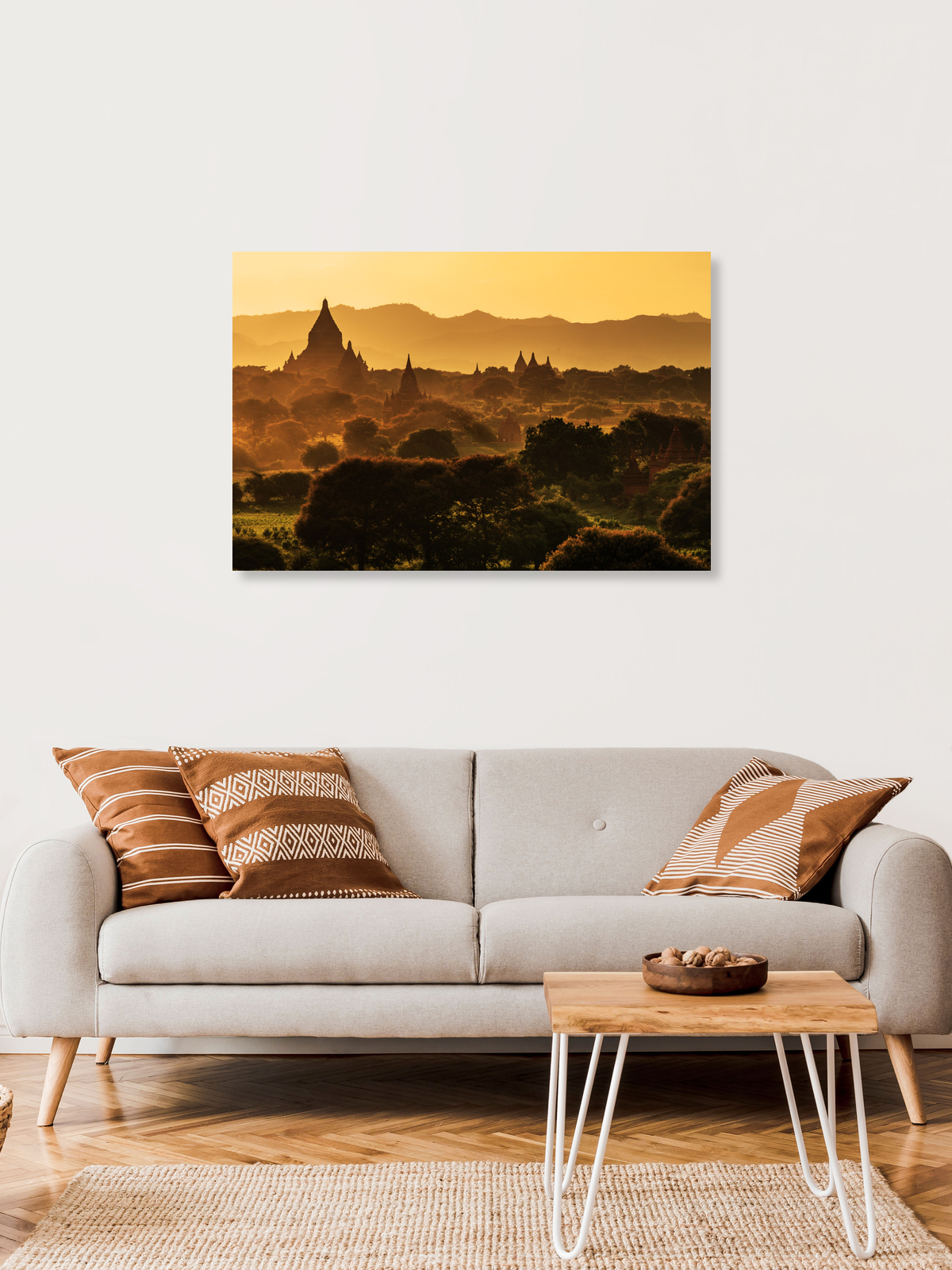 Jean Claude Castor - 'Myanmar - Bagan Sunset' | Photocircle.net
