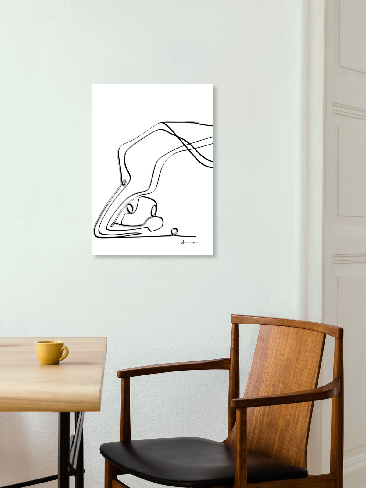 Shankar Ramakrishnan - 'Staff Pose - Abstract' | Photocircle.net