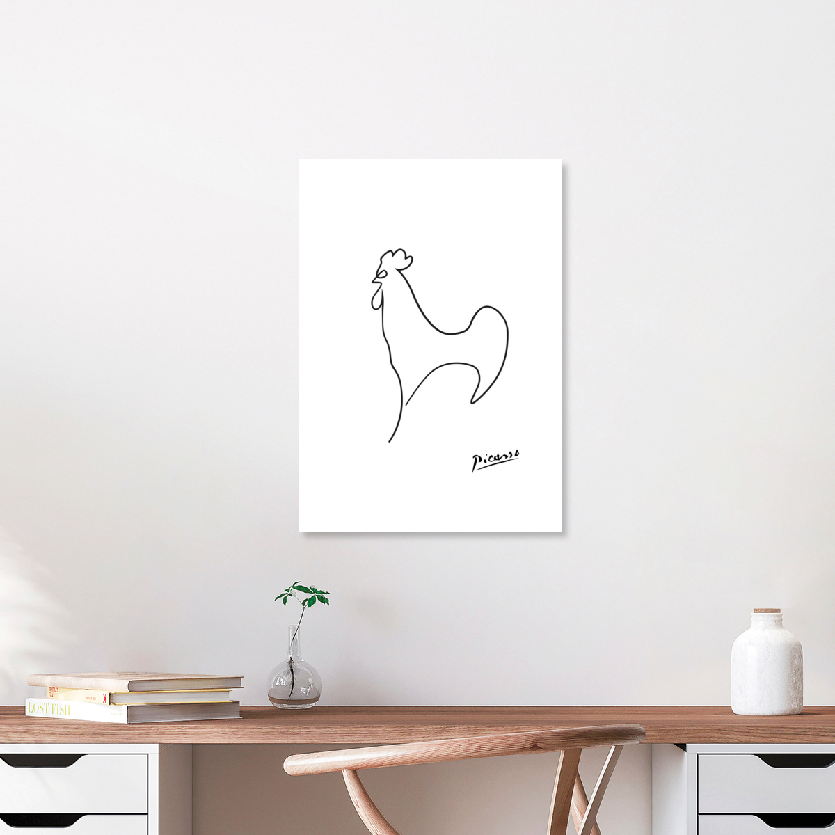 Art Classics wall art - 'Picasso Rooster' | Photocircle.net