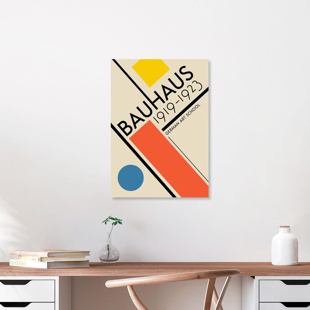 'Vintage Bauhaus Art School Poster 1923' – Discover the wall art by ...