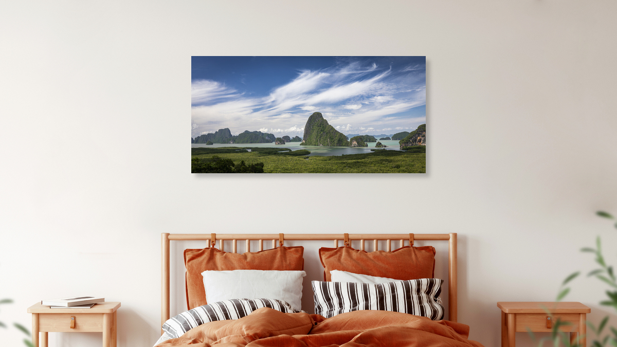 'THE BAY' – Wandbild von Andreas Adams jetzt entdecken!