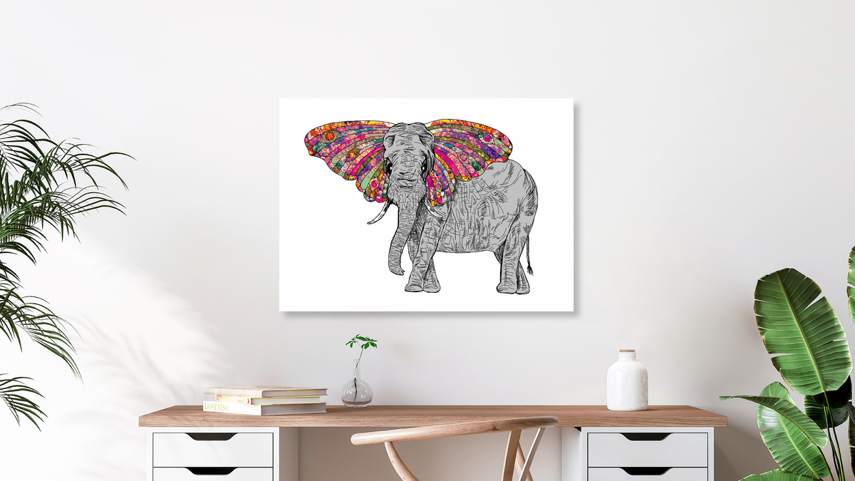 Bianca Green - 'Bella The Happy Butterphant' | Photocircle.net