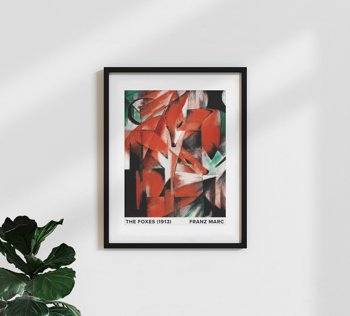 Art Classics Poster - 'Franz Marc: Die Füchse' | Photocircle
