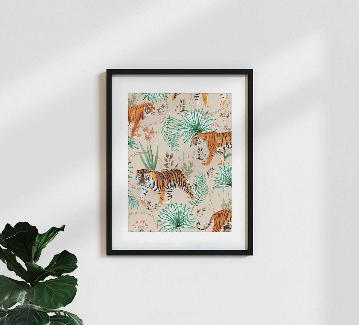 Uma Gokhale Poster - 'Tropical and Tigers' | Photocircle