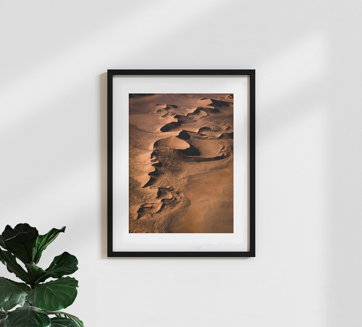 'Bird`s eye view Namib desert Sossusvlei Namibia, Luftaufnahme ...