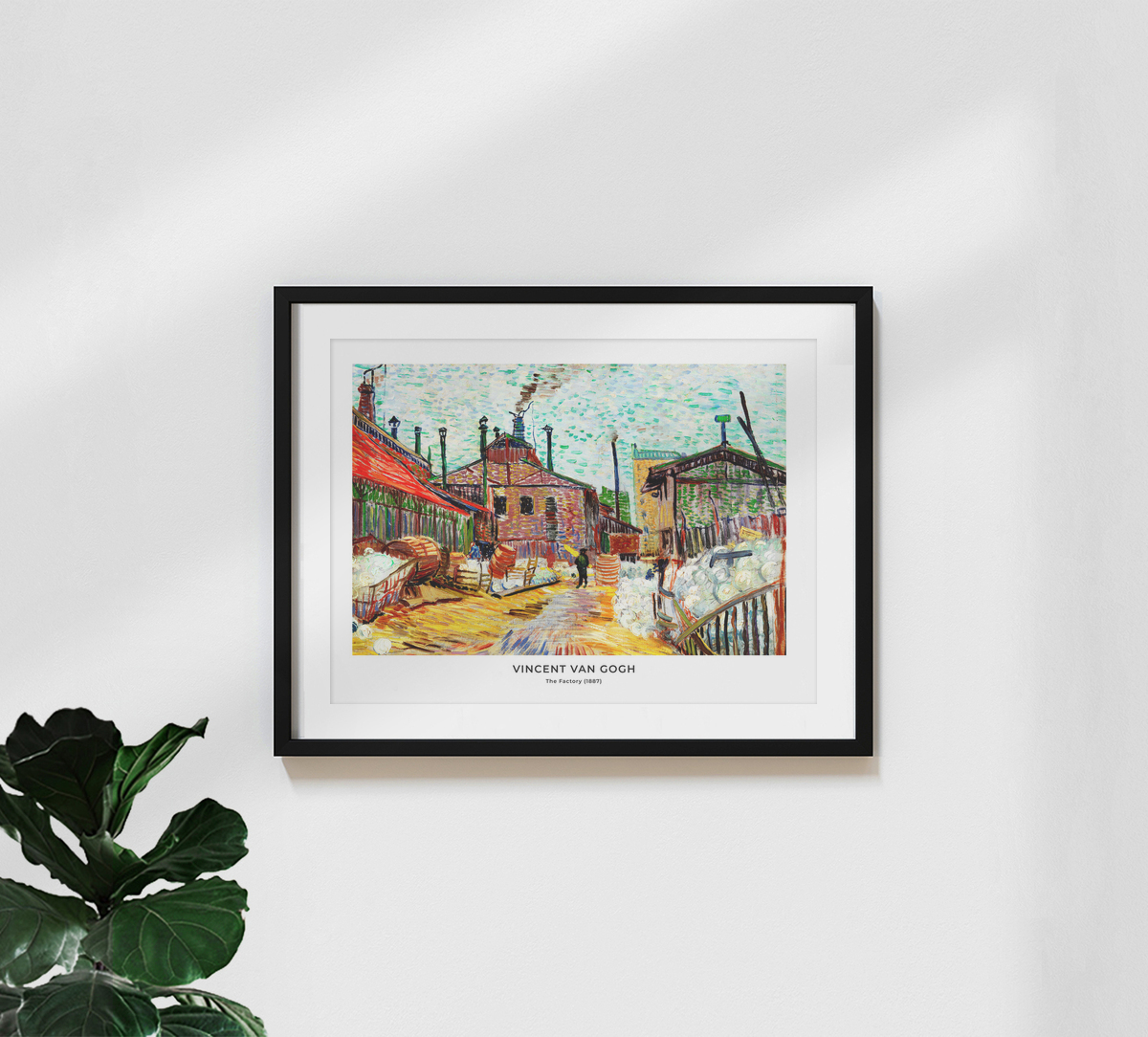 Art Classics wall art - 'Vincent Van Gogh: The Factory' | Photocircle