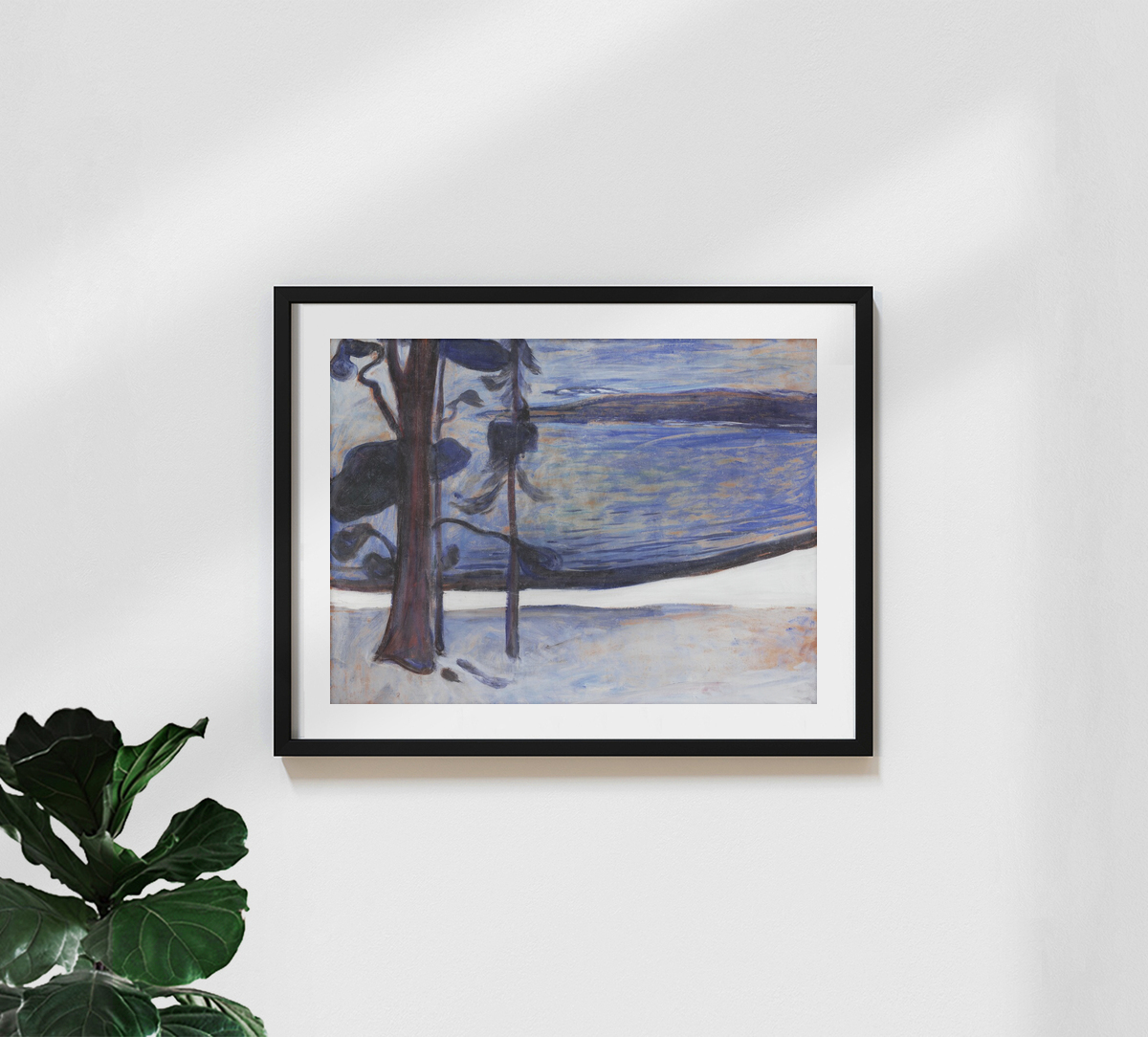 Art Classics wall art - 'Edvard Munch: Winter in Nordstrand' | Photocircle