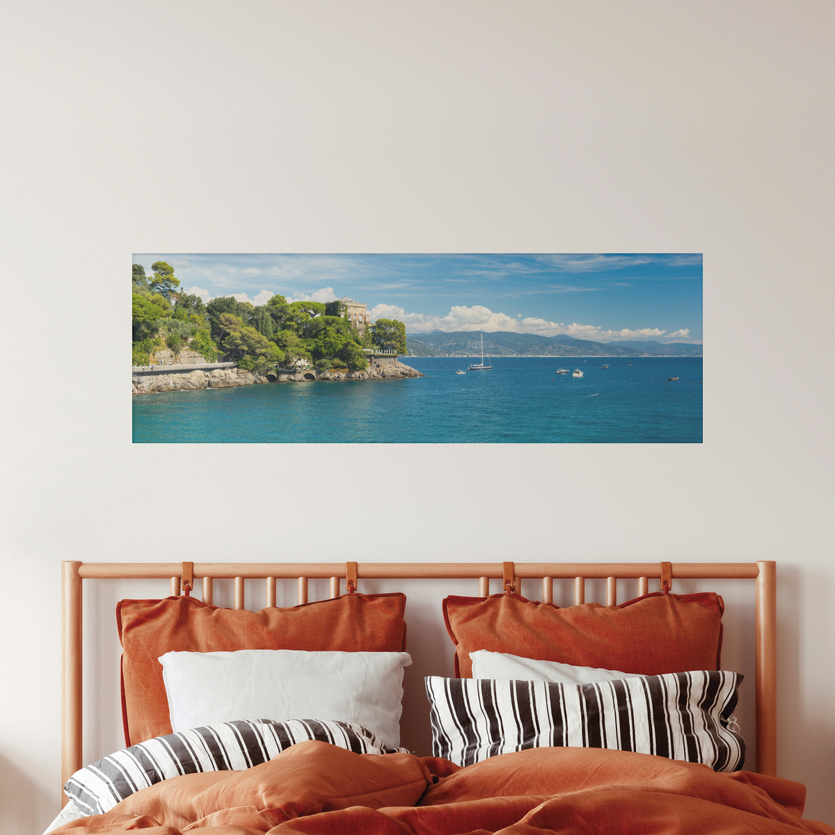 'Castello di Paraggi at the Riviera di Levante' – Discover the wall art ...