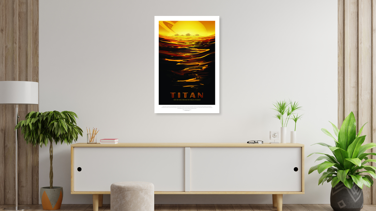 Nasa Visions - 'Titan, ride the tides through the throat of kraken ...