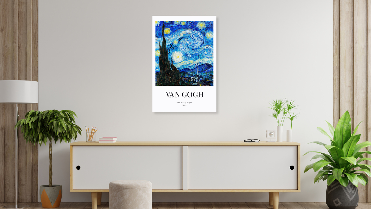 Art Classics - 'The Starry Night by Vincent Van Gogh - exhibition ...