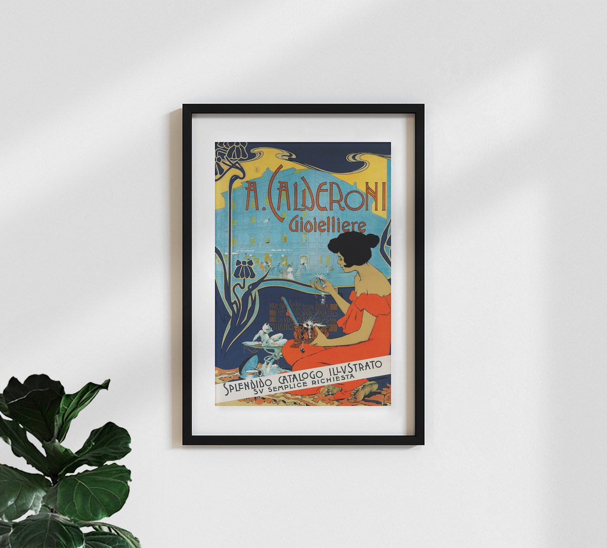 Vintage Collection Poster - 'Adolfo Hohenstein: A. Calderoni ...