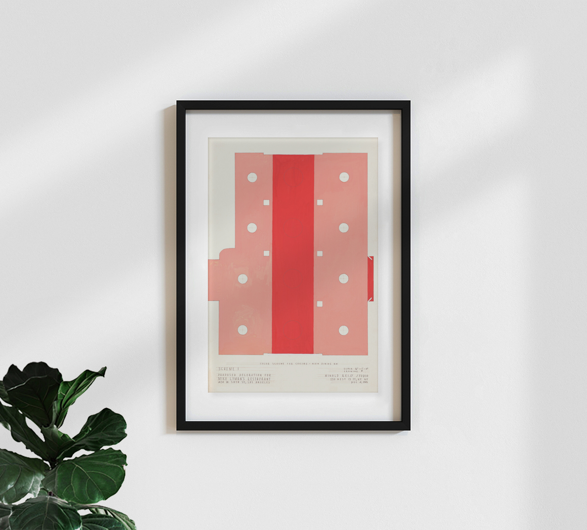Vintage Collection wall art - 'Winold Reiss: Drawing #10' | Photocircle