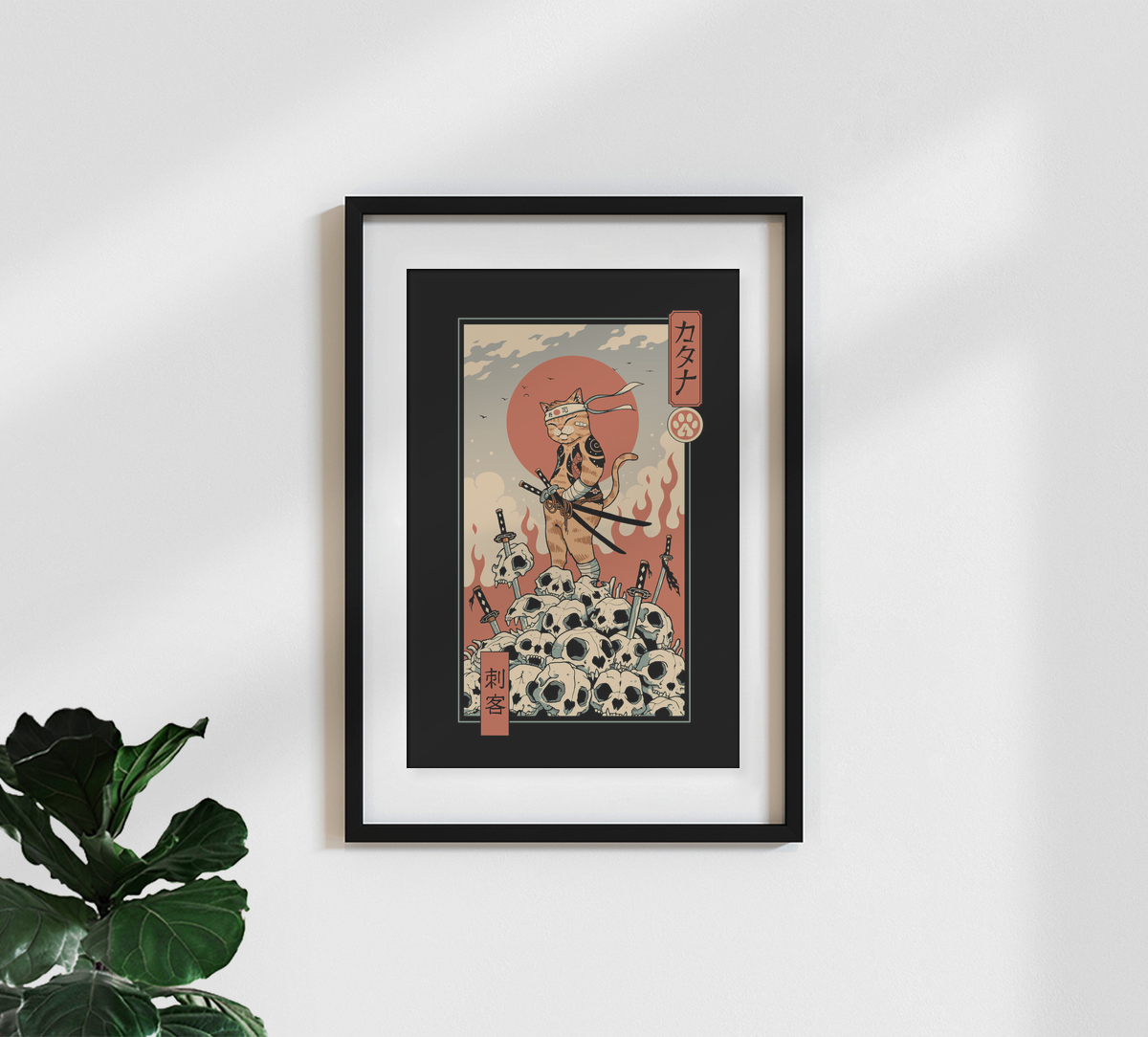 Vincent Trinidad Art Poster - 'Catana Assassin' | Photocircle