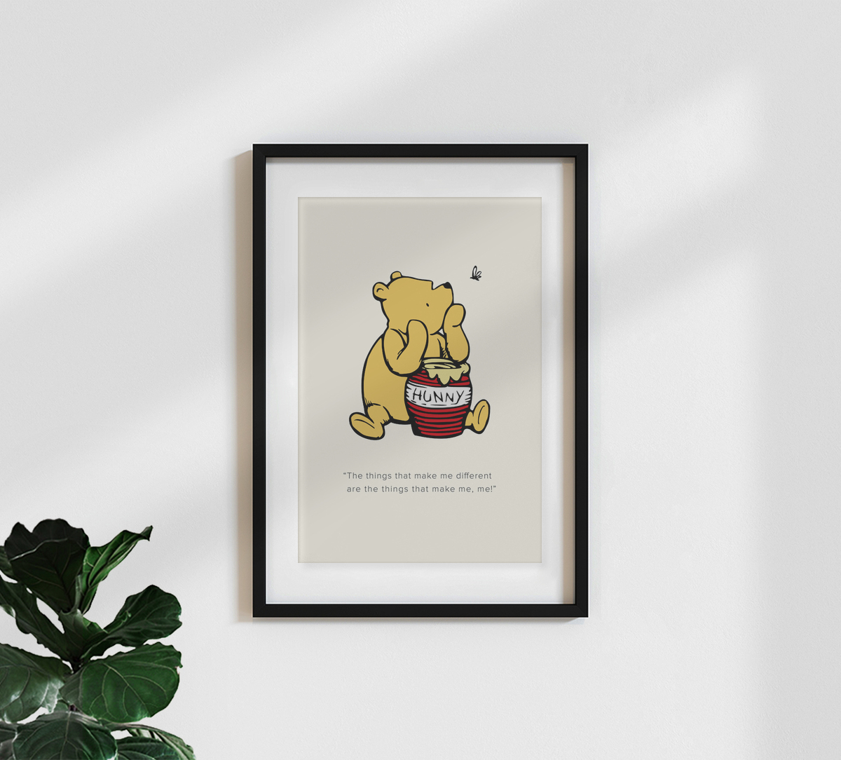 Vintage Collection wall art - 'Winnie the Pooh - Things that make me ...