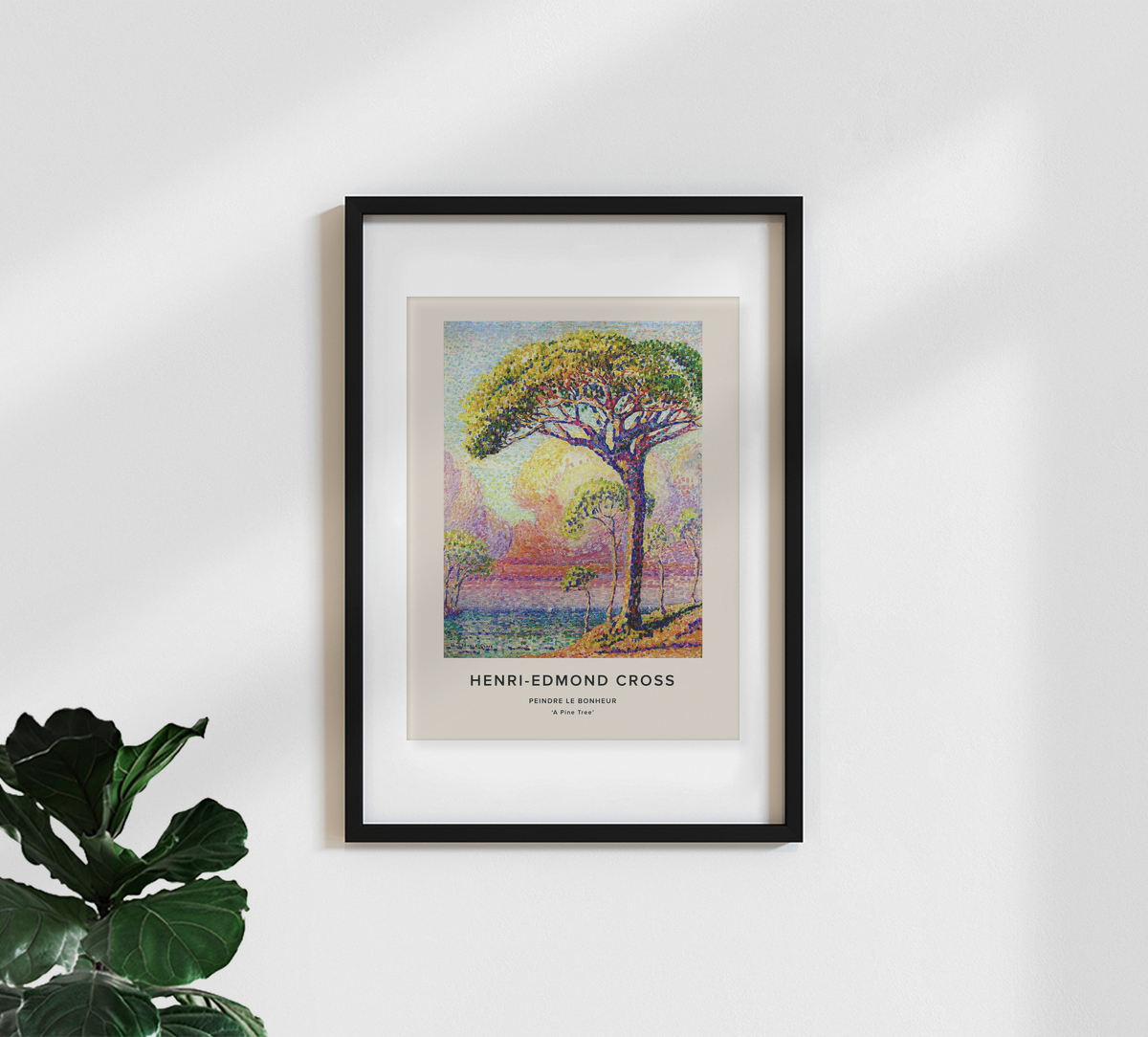 Art Classics wall art - 'Exhibition Poster A Pine Tree' | Photocircle.net